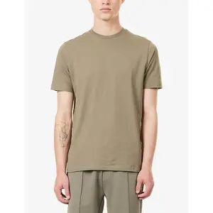 ARNE Essential Slim-fit Cotton-jersey T-shirt - Sage