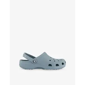 CROCS Classic Rubber Clogs With Slingback Strap - Pond