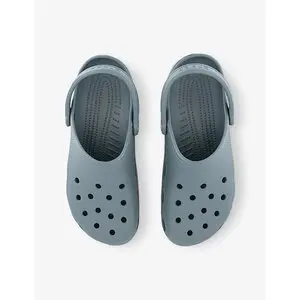 CROCS Classic Rubber Clogs With Slingback Strap - Pond