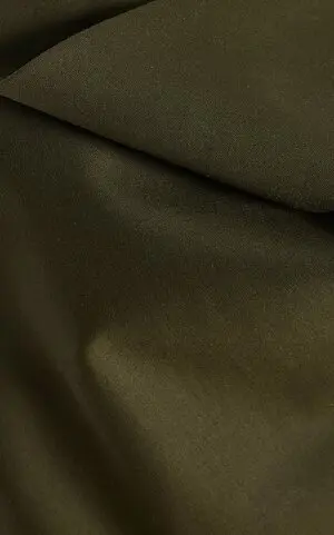 Oscar De La Renta Draped Wool-blend Midi Dress