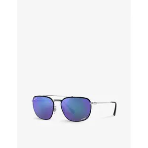 Ray-ban Rb3708 Chromance Metal Sunglasses
