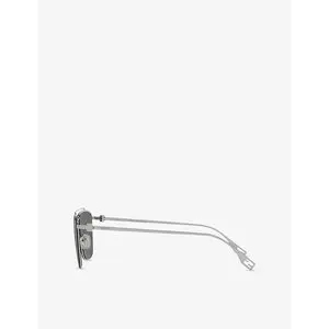 Fendi Aviator Metal Sunglasses