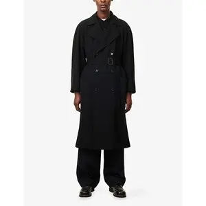 THE ROW Belted Wool Trench Coat