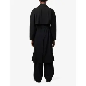 THE ROW Belted Wool Trench Coat
