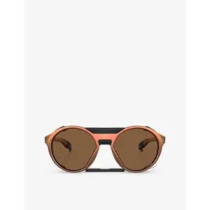 Oakley Oo9440 Clifden Round Frame Acetate Sunglasses - Multi-coloured