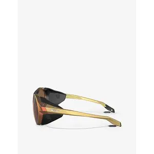 Oakley Oo9440 Clifden Round Frame Acetate Sunglasses