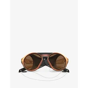 Oakley Oo9440 Clifden Round Frame Acetate Sunglasses
