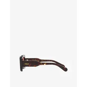 Chloé Square Frame Acetate Sunglasses