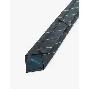TOM FORD Horizontal Stripe Silk Tie