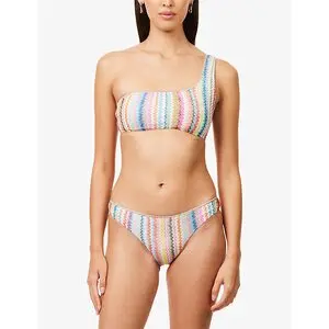 Missoni Zig-zag Asymmetric Bikini Set - Multi