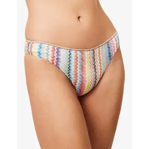 Missoni Zig-zag Asymmetric Bikini Set - Multi