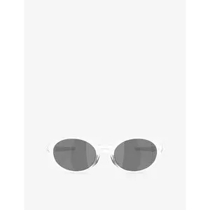 Oakley Oval Frame Sunglasses - Clear