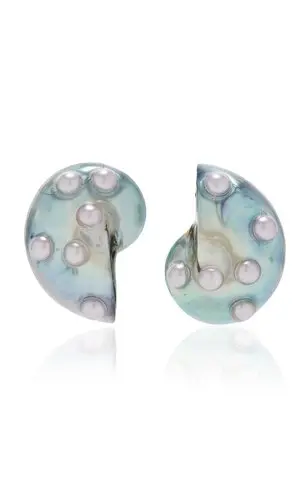 ISSHI Molluskara Earrings - Black
