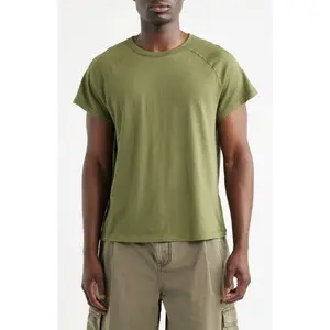 ELWOOD Raglan Sleeve T-shirt - Olive