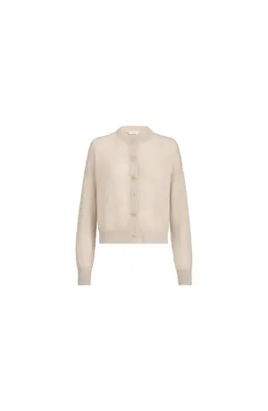 Brunello Cucinelli Sparkling Mohair And Wool Cardigan