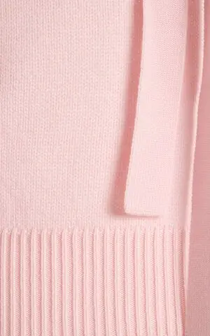Oscar De La Renta Open-back Virgin-wool Sweater