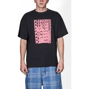 PLEASURES Immolate Graphic T-shirt - Black