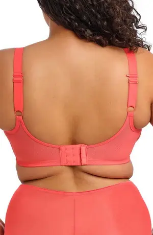 Elomi Matilda Full Figure Underwire Plunge Bra - Sunset