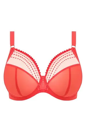 Elomi Matilda Full Figure Underwire Plunge Bra - Sunset