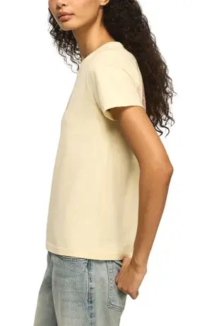 Lucky Brand Embroidered Graphic T-shirt