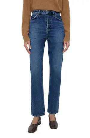 REFORMATION Cynthia High Waist Straight Leg Jeans - Maggiore