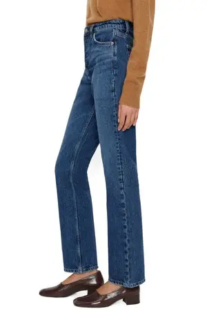 REFORMATION Cynthia High Waist Straight Leg Jeans