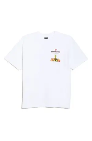 PLEASURES Delivery Cotton Graphic T-shirt
