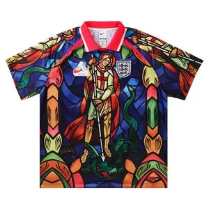 PALACE X Nike England Dri-fit Football Jersey 'bright Crimson - Red