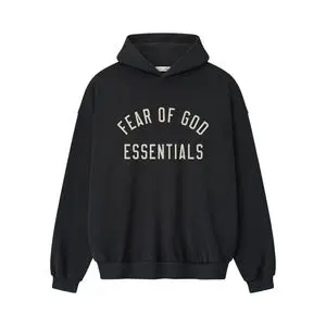 Fear Of God Varsity 90s Fit Hoodie - Black