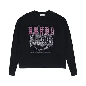 Rhude Chateau Marmont Graphic Pullover