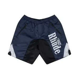 Rhude X Kith Paneled Shorts - Blue