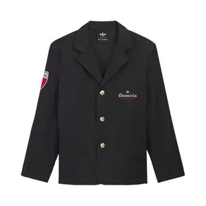 Adidas X Willy Chavarria Players Twill Blazer Jacket - Black