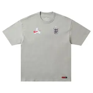 PALACE X Nike England T-shirt 'pewter - Grey