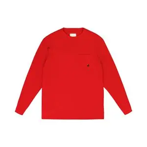 Aimé Leon Dore Pocket Logo Long-sleeve T-shirt - Red