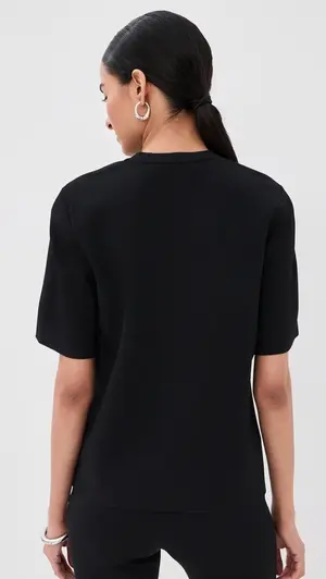 Stella McCartney Compact Knit Crew Neck Top