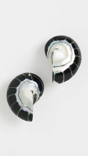 Shashi Villa D'este Shell Earrings
