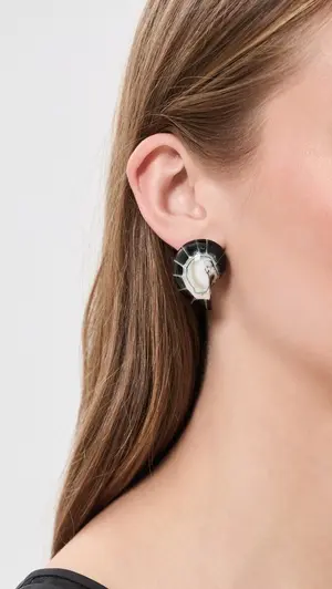 Shashi Villa D'este Shell Earrings