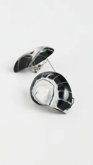 Shashi Villa D'este Shell Earrings