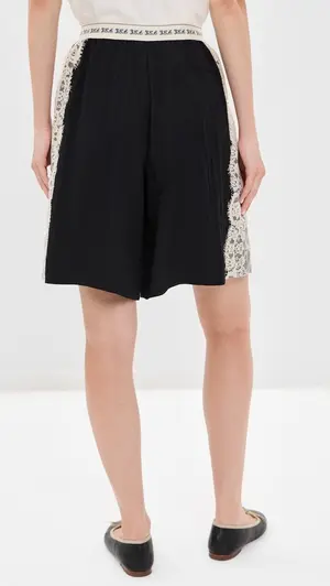 Sea Lisette Solid Knee Shorts