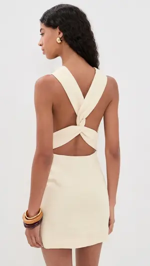 SIR. Thora Twist Back Mini Dress