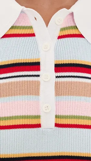 ROWING BLAZERS Halter Polo Tank Top
