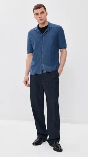 WAX LONDON Ivy Knit Shirt