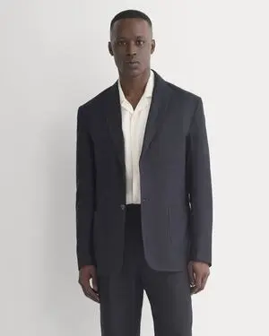 Everlane Soyeux Linen Linen Blazer - Black