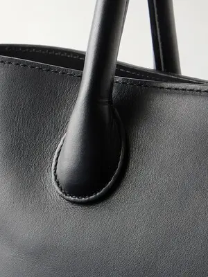 LIÉ STUDIO The Grace Leather Tote - Black