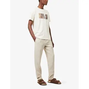 Gant Graphic- Print Crewneck Cotton T-shirt