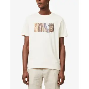 Gant Graphic- Print Crewneck Cotton T-shirt