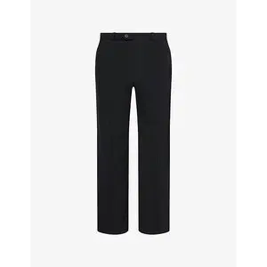 THE ROW Tim Straight-leg Wool Trousers