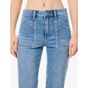 Paige Quincy Ankle Cotton Denim Jeans