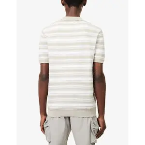 ARNE Bellano Short-sleeve Cotton Knitted Polo Shirt
