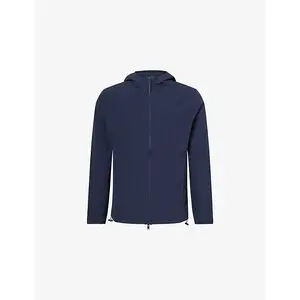 ARNE Active Technical Windbreaker Woven Jacket - Navy